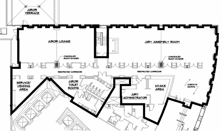 Avoid Runaway Jurors with a Welcoming Jury Assembly Area