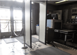 Protecting Courthouse Security Guards in the Lobby Screening Area