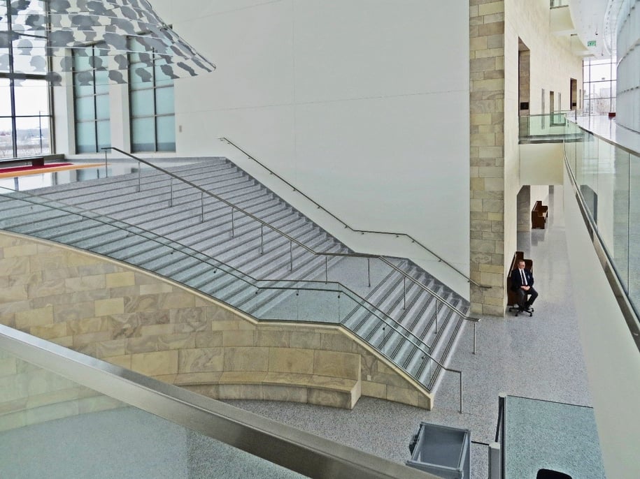 Taking the Stairs: The Role of Stairways in a Courthouse