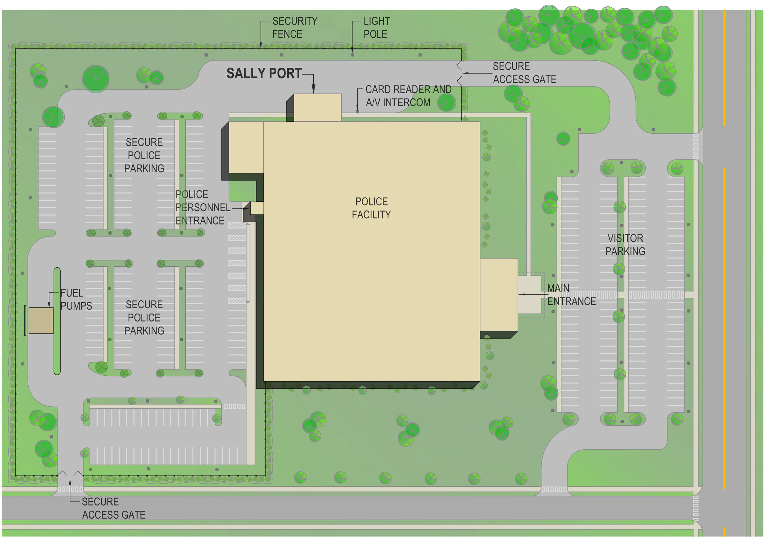 Best Design Practices for Police Prisoner Sally Ports