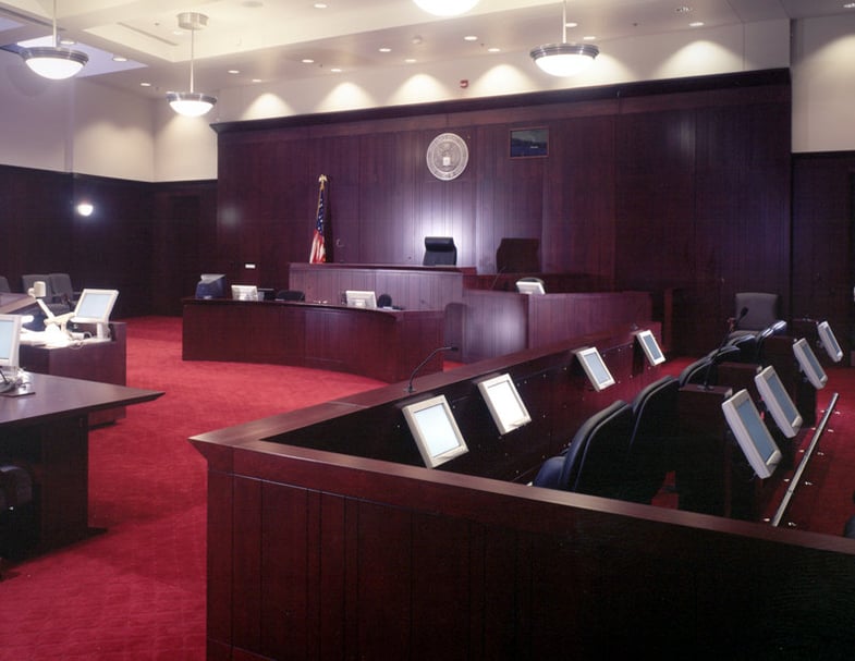 Is Your Courtroom Design Intimidating?