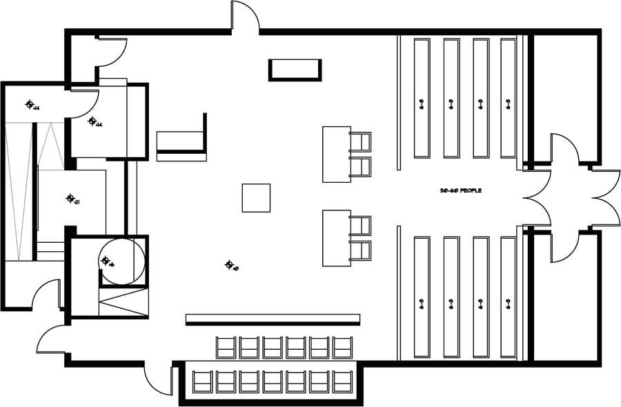 Locating the Judge's Bench in the Center vs the Corner