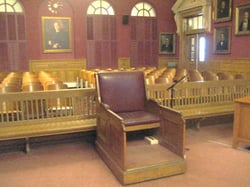 Nothing but the Truth: The Witness Stand in Courtroom Design